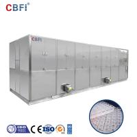 China Low Noise Level Ice Cube Machine For Square Ice Cubes Water Cooling for sale