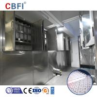 China Stainless Steel Square Ice Cube Machine with Low Noise Level for sale
