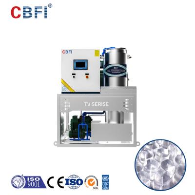 China CBFI TV Series SUS304 Stainless Steel Electric Ice Tube Machine 3500kg 28.3kw for sale