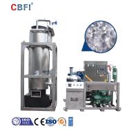 China SUS304 Ice Tube Machine 28.3kW Refrigeration Capacity Italy Castal Solenoid Valves for sale
