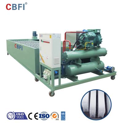 China Direct Cooling Ice Block Machine 220V 50Hz 3-200ton/day Stainless Steel Evaporator CE ISO for sale