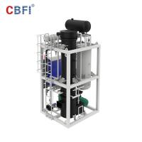 China SUS440C 30 Ton Automatic Ice Tube Machine Make Solid Flat Cut End Ice Tubes With No Holes for sale