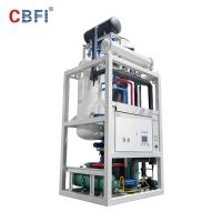 China Industrial Tube Ice Machine 1-50 Ton Daily Capacity 22-35mm Ice Diameter for Food Service for sale