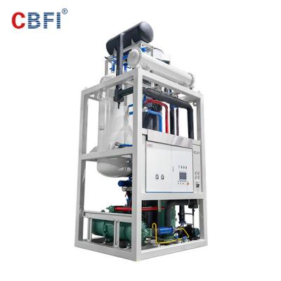 China Industrial Tube Ice Machine 1-50 Ton Daily Capacity 22-35mm Ice Diameter for Food Service for sale