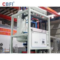 China 30-55mm Tube Ice Machine 28.3kw Integral Unit Structure for sale