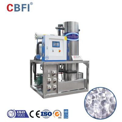 China Electric LG LS Ice Tube Machine 1800kg Day Water Air Cooling Integral Unit for sale