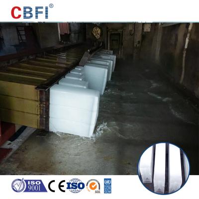 China Stainless Steel PLC Controlled Ice Block Machine 3-200ton/day CE ISO for sale