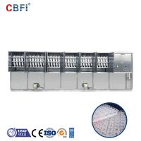 China Stainless Steel Water Cooling Cube Ice Machine 1-20 Ton 24hrs Low Noise Square Ice Maker for sale