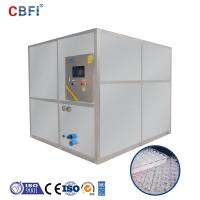 China Industrial Square Ice Cube Machine 1-20 Ton 24hours Bizter Frascold R404A for sale