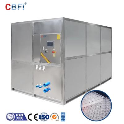 China CBFI CV Series Commercial Stainless Steel Ice Cube Machine 1-20 Ton/24h Low Noise for sale