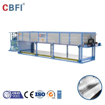China CE ISO Direct Cooling Ice Block Machine 220V 50Hz Stainless Steel Evaporator PLC Control 3-200 Ton/Day for sale