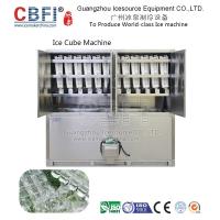 China Large Stainless Steel 5 Ton Cube Ice Machine Energy Saving Directly Cooling for sale
