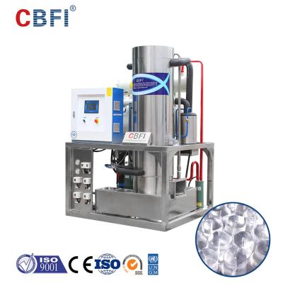 China Integral Structure 3.5kW Tube Ice Machine 28.3kw Cooling Capacity 30-55mm Ice Length for sale