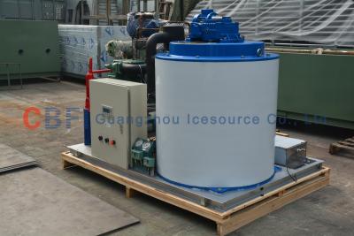 China R507 Refrigerant Fresh Water Flake Ice Maker Machine with Germany  Compressor for sale