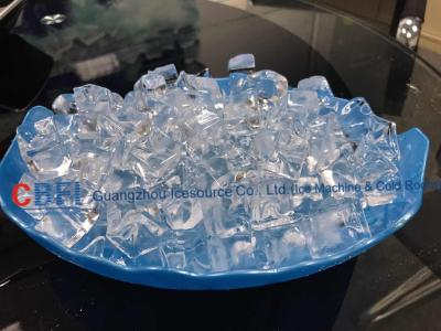 China Integrated Industrial Ice Cube Making Machine R507 Refrigerant for sale