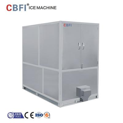 China 1000kg Air Cooled Cube Ice Machine 1Ton Commercial Ice Maker R507 Refrigerant for sale