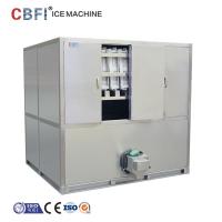 China Stainless Steel Automatic 3 Ton Cube Ice Machine Energy Saving for sale
