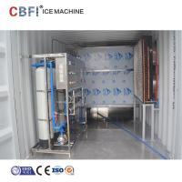 China Containerized Commercial Ice Cube Maker R507 Refrigerant 29*29*22mm for sale