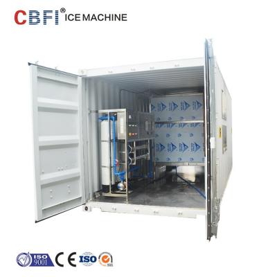 China Containerized Commercial Ice Cube Maker R507 Refrigerant 29*29*22mm for sale