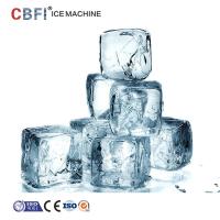 China Stainless Steel Automatic 3 Ton Cube Ice Machine Energy Saving for sale