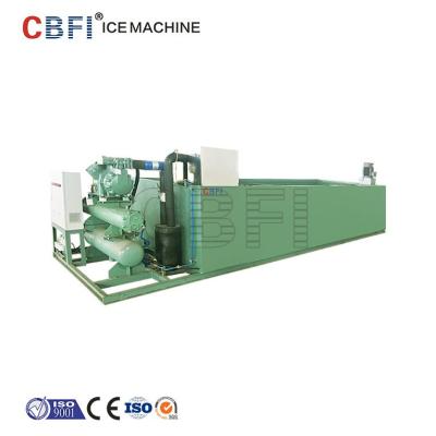 China 200 Pcs 25 Kg Ice Block Machine 5000kg 24hrs Stainless Steel Mold 380V 50Hz 3 Phase for sale