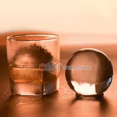 China Commercial Ball Ice Machine 35-80mm Crystal Sphere Ice Maker for Hotel Bar Restaurant for sale