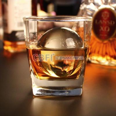 China High Purity Transparent Ball Ice Maker Machine 35mm to 80mm for Drinks for sale