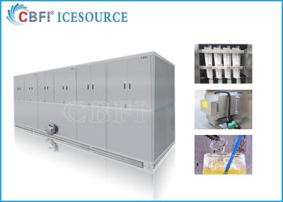 China 10 tons Easy Operation Edible Ice Cube Making Machines Large Production for sale