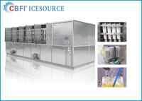 China CBFI 20 Tons Large Ice Cube Machine Commercial With Semi Automatic Packing System for sale