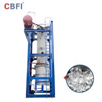 China 60 Ton Per Day Ammonia Tube Ice Machine 160kW MYCOM Compressor for sale