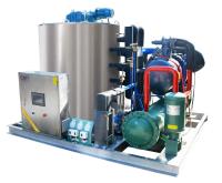 China High Output 10 Tons / Day Flaker Ice Machine / Commercial Ice Making Machine for sale