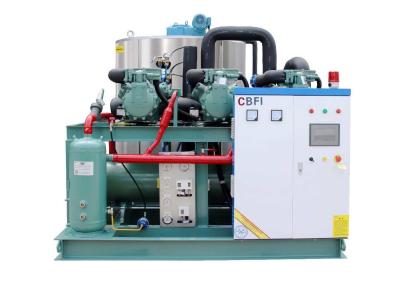 China CBFI Automatic Flake Ice Machine 1-60 Tons for Fruit and Vegetable Preservation for sale