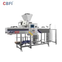 China Automatic Edible Ice Packing Machine 15-25 Bags/Min Full PLC Control System for sale