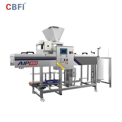China Automatic Edible Ice Packing Machine 15-25 Bags/Min Full PLC Control System for sale