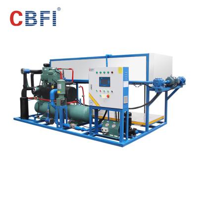 China Water Cooling Block Ice Machine 1-5 Ton 24H Ice Maker for Fishery Transport for sale