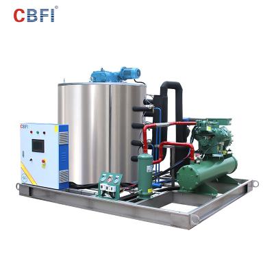 China Energy Saving Flake Ice Maker 0.5-10 Ton Automatic Ice Machine for Freeze Drinks for sale