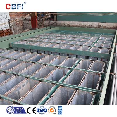 China 100 Tons Salt Water Ice Block Making Machine For Port Dock for sale