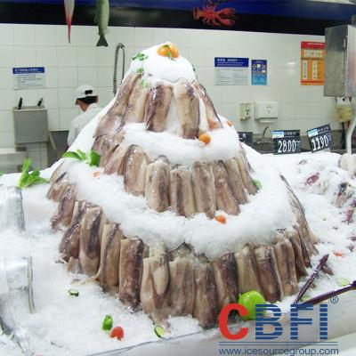 China 1000KG Industrial Flake Ice Machine With Self Developed Evaporator for sale