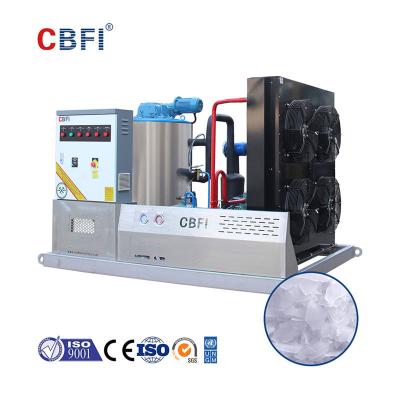 China 3 Ton Commercial Flake Ice Machine 380V 3 Phase for Supermarket Food Preservation for sale