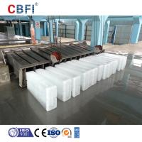 China Wharves Industrial Brine Type Ice Block Machine for sale