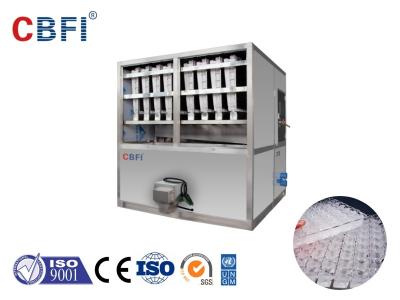 China Stainless Steel 3000kg Ice Cube Maker Machine R404a Refrigerant for sale