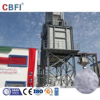 China Industrial Flake Ice Machine 1 to 60 Ton Air Cooled with Siemens PLC Control for sale
