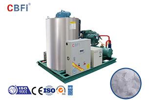 China Air Cooling PLC Flake Ice Making Machine 1mm 2mm 10 Tons for sale