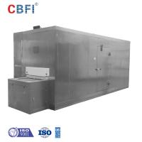 China Blast Chiller Tunnel Freezer 1000kg/h Stainless Steel Aquatic Food Freezing Equipment for sale
