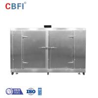 China Industrial Dual Door Shock Air Blast Freezer Vertical IQF Shrimp Freeze Equipment 100kg for sale