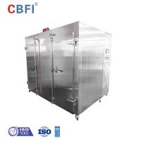China Industrial Dual Door Shock Air Blast Freezer Vertical IQF Shrimp Freeze Equipment 100kg for sale
