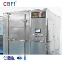 China Industrial Dual Door Shock Air Blast Freezer Vertical IQF Shrimp Freeze Equipment 100kg for sale