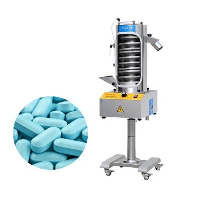 China Cheap Fully Automatic Tablet Polishing And Cleaner Powder Sifting Tablets Deduster Machine for sale