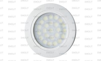 China Spring Clip Stainless Steel Housing CCT Spot Recessed LED Furniture Cabinet Lamp CE Approval for sale