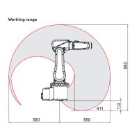 China IRB120 Used ABB Robot Payload 3kg Pick And Place As Assembly Machine for sale